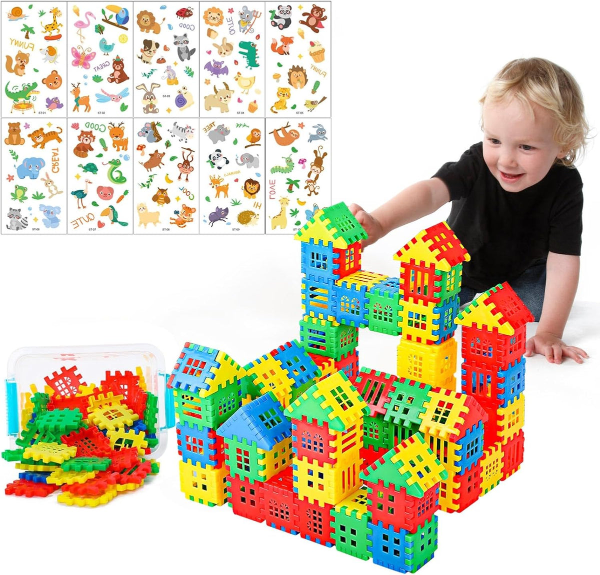Waffle Interlocking Building Blocks – Hiend